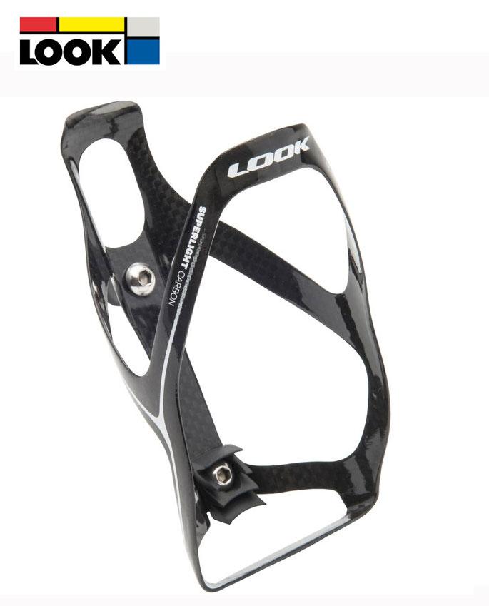 LOOK SUPER LIGHT BOTTLE CAGE BLACK SHINY